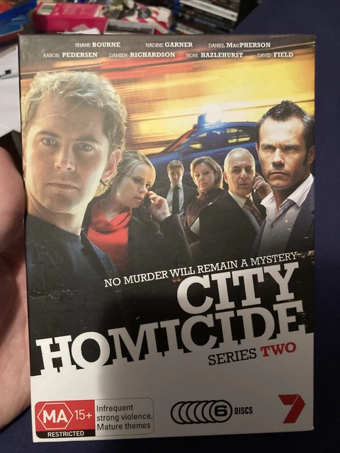 CITY HOMICIDE: SERIES Two 2 - Aussie Police TV Drama Season - RARE 6 ...