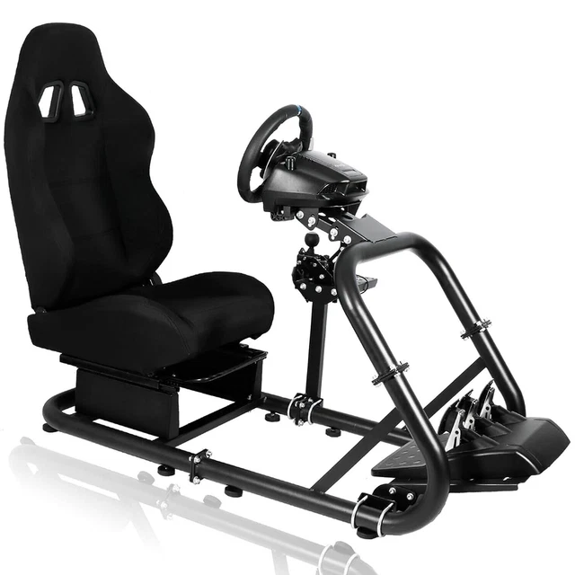 MARADA RACING SIM Cockpit with Seat Fit Logitech G29 G920 G923 GPRO ...