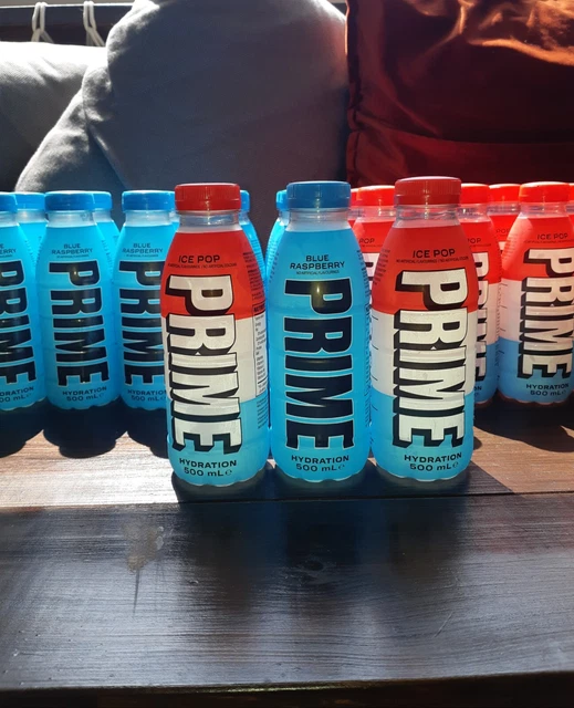 PRIME HYDRATION ENERGY Drink - Blue Raspberry, 500ml £7.50 - PicClick UK