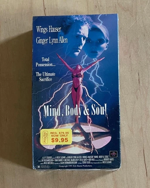 MIND BODY & SOUL (1992) Sealed VHS AIP Studios Ginger Lynn Satanic ...
