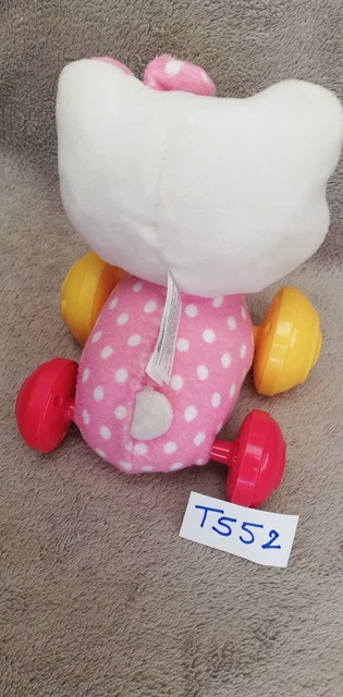 PELUCHE N°T552: HELLO KITTY jouet roulant à tracter - 15cm EUR 12,00 ...
