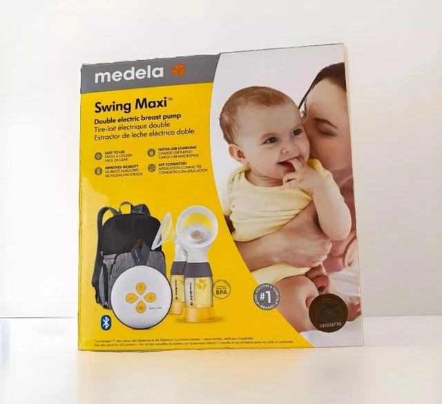 NEW MEDELA SWING Maxi Portable Double Electric Breast Pump W/USB ...