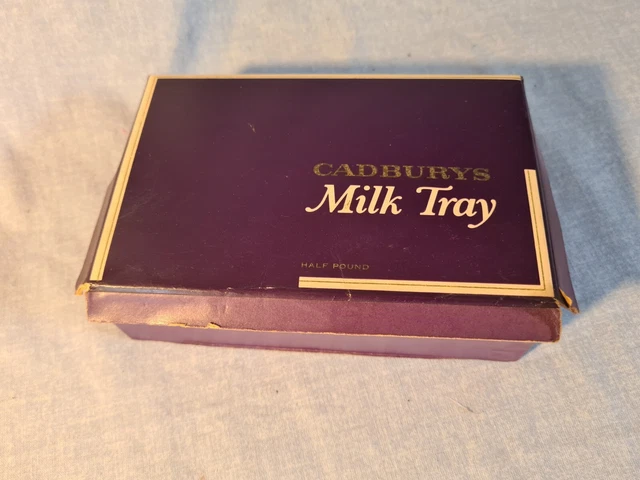 VINTAGE PACKAGING BOX Cadbury's Milk Tray Chocolate’s Empty Rare 1960s ...