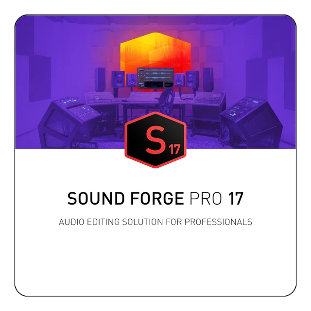 MAGIX SOUND FORGE Pro 17 - [Download] EUR 105,80 - PicClick DE
