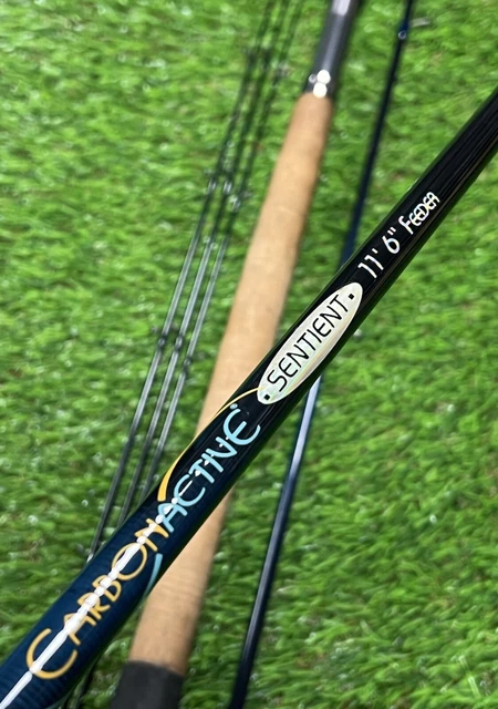 PRESTON INNOVATIONS CARBONATIVE Sentient Feeder Fishing Rod 11’ 6” 3 ...