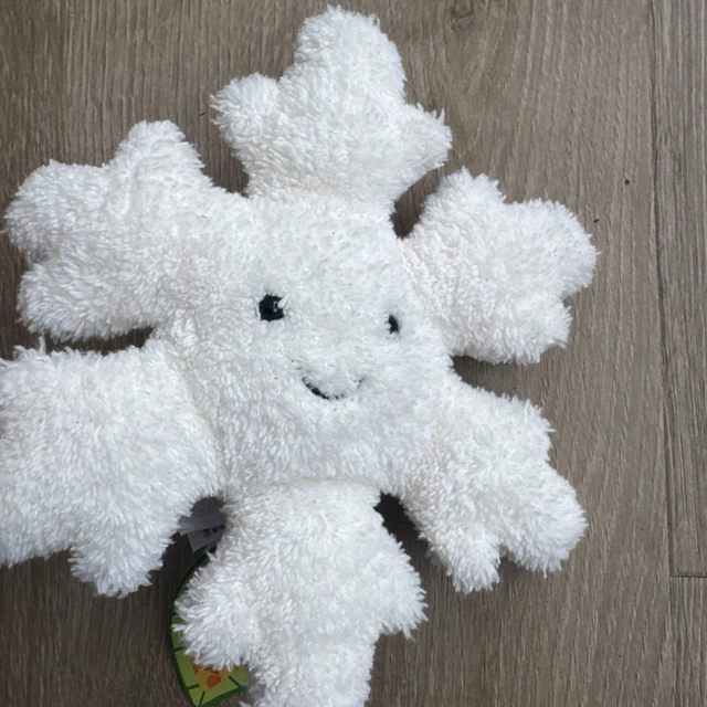 JELLYCAT AMUSEABLE SNOWFLAKE Little New With Tags £5.21 - PicClick UK