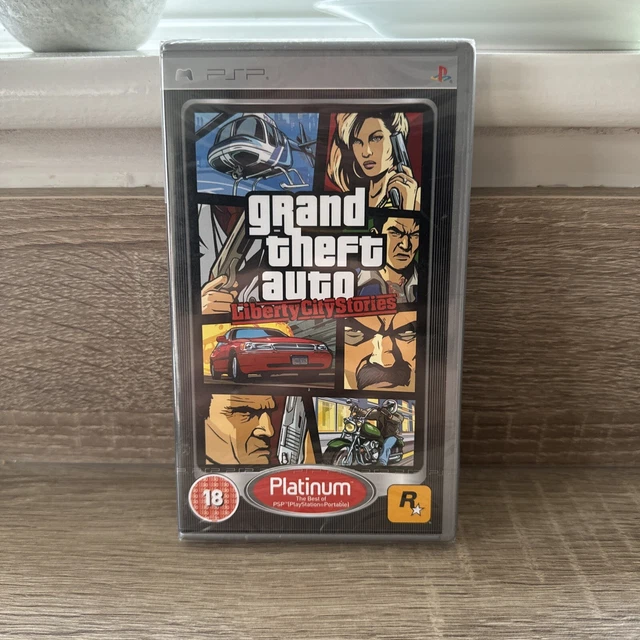 GRAND THEFT AUTO Liberty City Stories Platinum (Psp) Factory Sealed £24 ...