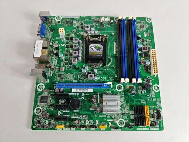 GATEWAY DX4860 MB.GCC0P.002 LGA 1155 Desktop Motherboard w/ I/O Shield ...