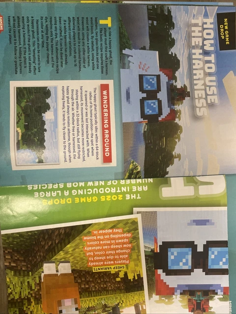 THE ULTIMATE GUIDE to Minecraft Magazine 2025 ~ New Mobs & Features $12 ...