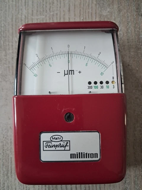 MAHR FEINPRÜF MILLITRON 1200 Anzeige für induktiv Messtaster +-3/0,1mü ...