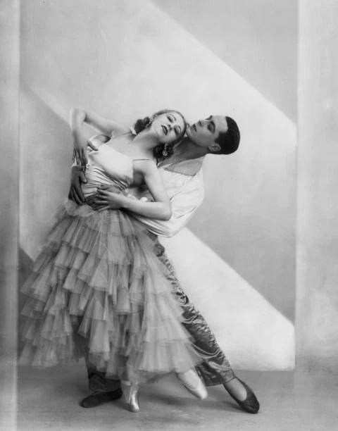 FAMOUS AMERICAN BALLET Dancer Ballerina Anna Ludmilla c1930 4 Old Photo ...