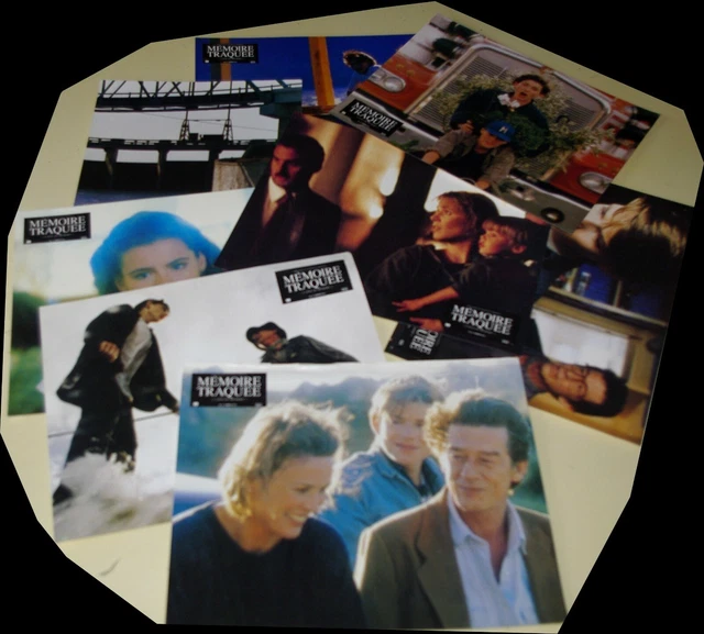 AFFICHES / POSTER jeu de photos de cinéma / lobby cards mémoire traquée ...