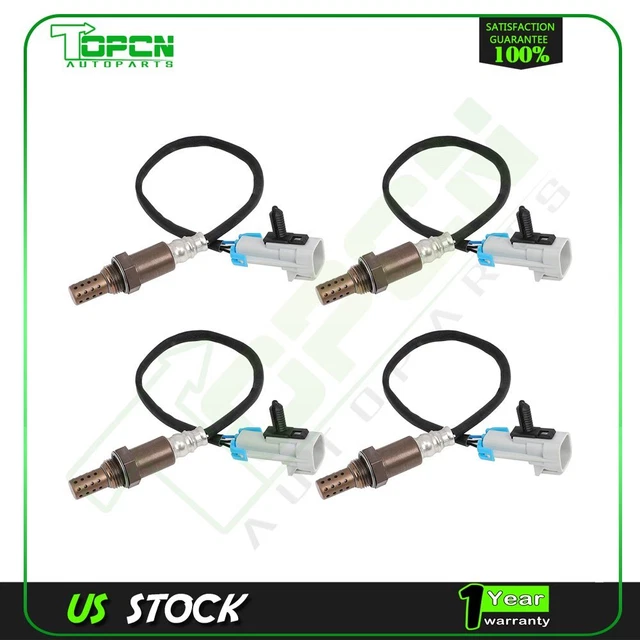 OXYGEN O2 02 Sensor for 00-02 Chevy Suburban 1500 5.3L 2*Upstream + 2 ...