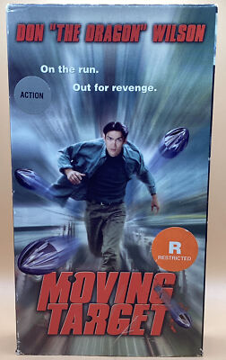 MOVING TARGET VHS 2000 Don The Dragon Wilson Former Rental **Buy 2 Get ...