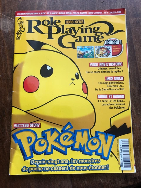 ROLE PLAYING GAME hors-série Pokémon Déc. 2016/Fév. 2017 EUR 10,00 ...