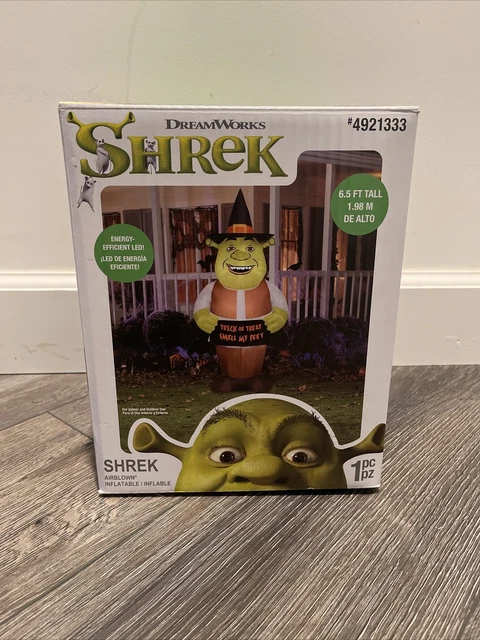 DREAMWORKS SHREK HALLOWEEN Airblown Inflatable Yard Decor 6.5ft £57.01 ...