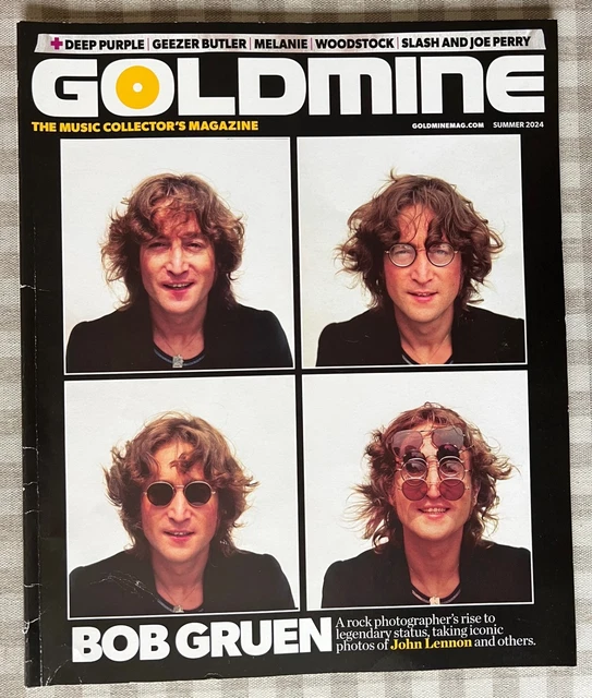 GOLDMINE MAGAZINE SUMMER 2024 John Lennon Deep Purple £1.16 - PicClick UK