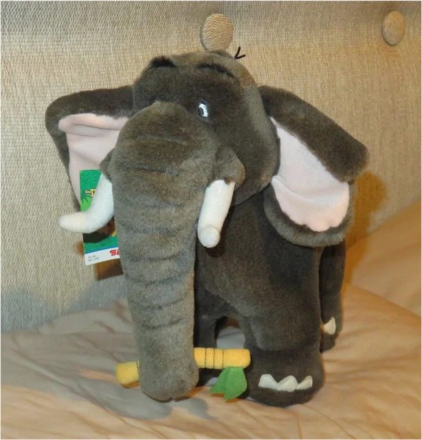 DISNEY JUNGLE BOOK COLONEL HATHI elephant vintage retired soft toy ...