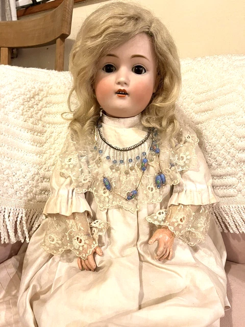 STUNNING RARE GERMAN Antique Bisque Jointed Kestner 168 Child Porcelain ...