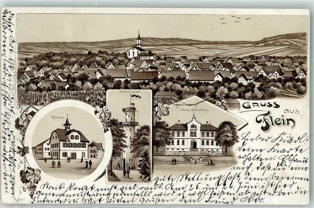 13615131 - 7101 Flein Rathaus Schweinsturm Neues Schulhaus Heilbronn ...