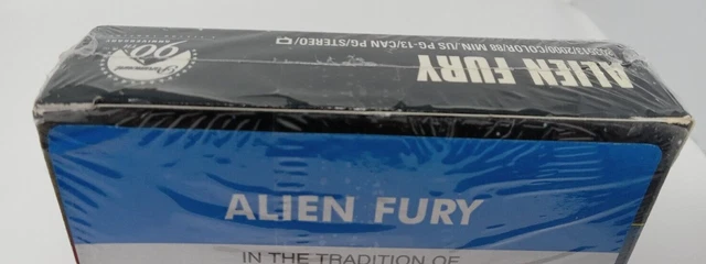 NEW SEALED ALIEN Fury 2002 Screening Cassette VHS Chyna WWF WWE OOP ...