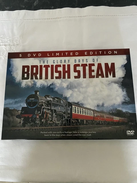 THE GLORY DAYS Of British Steam - Limited Edition - DVD 5 Disc Boxed ...
