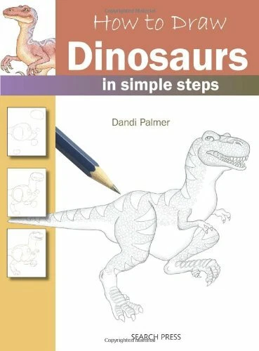 HOW TO DRAW Dinosaurs: in Simple Steps By Dandi Palmer £2.88 - PicClick UK