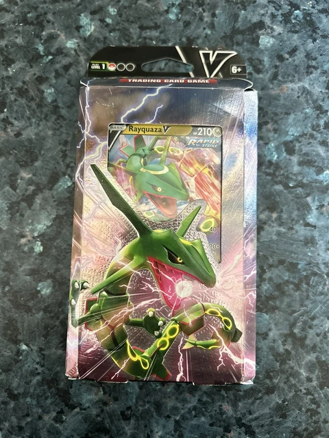 POKÉMON TCG RAYQUAZA V Battle Deck Rapid Strike. New & Sealed. Free P&P ...