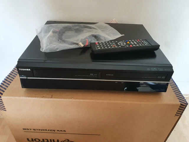TOSHIBA DVR19DTKB2 VHS DVD Recorder Copy VHS to DVD , Remote & NEW HDMI cable £149.99 - PicClick UK
