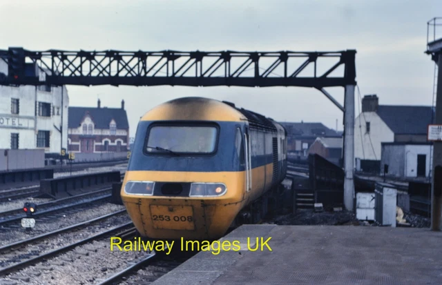 RAILWAY PHOTO - Class 43 HST hst 253 008 at Cardiff c1980's £2.00 ...