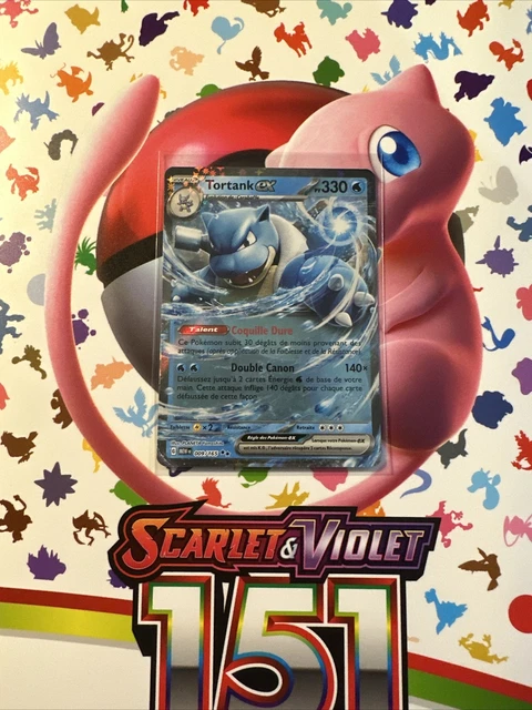 CARTE POKÉMON 151 Tortank Ex 9/165 FR - Écarlate et Violet EV3.5 neuf EUR 5,00 - PicClick FR