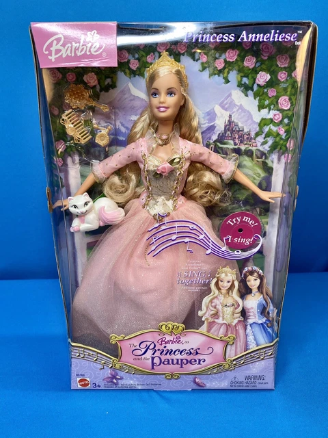 Barbie Princess And The Pauper Princess Anneliese Doll 2004 New Nrfb