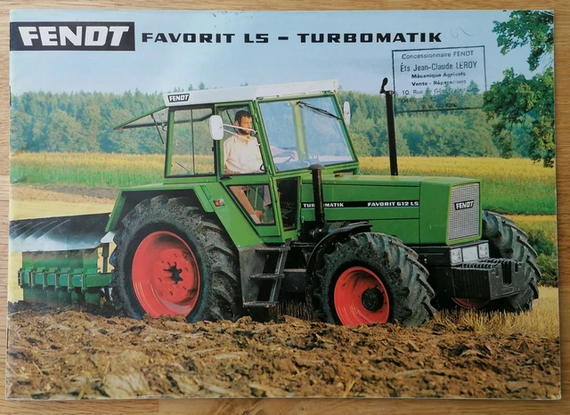 PROSPEKT FENDT FAVORIT 600 LS bis 615 LS mit 24 Seiten EUR 5,99 ...