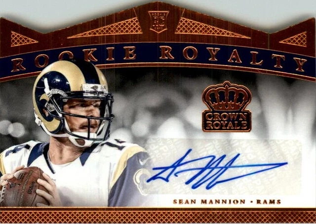 2015 CROWN ROYALE recrue Royalty Signatures bronze au détail #38 Sean ...