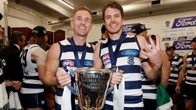 2022 GEELONG CATS premiers team photo, afl football,Sydney swans ...