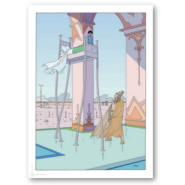POSTER DE COLLECTION Moebius Arzak - Little Nemo (50x70cm) EUR 31,99 ...