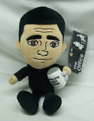 THE OFFICE MICHAEL SCOTT WORLD'S BEST BOSS 10" Plush STUFFED ANIMAL Toy ...