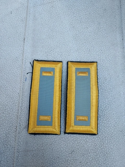US ARMY EPAULET 2nd Lieutenant Infantry SHOULDER BOARDS SET UNIFORM ...