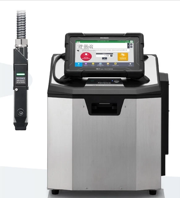 INDUSTRIELLER TINTENSTRAHLDRUCKER KEYENCE MK-G1000 - schnelltrockender ...