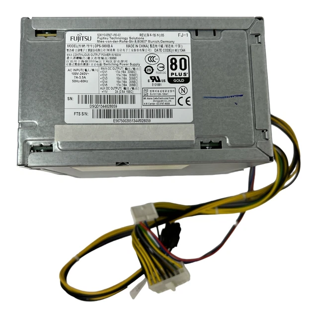 FUJITSU NETZTEIL DPS-500XB A S26113-E567-V50-02 Power Supply EUR 148,95 - PicClick DE