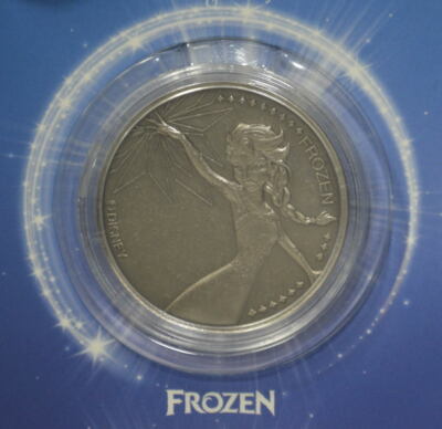 DISNEY LIMITED EDITION Collector CHALLENGE COIN : FROZEN ELSA £17.75 ...