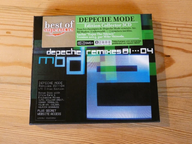 DEPECHE MODE REMIXES 81....04 Limited Edition Box Set 3 Cd Rare EUR 20 ...