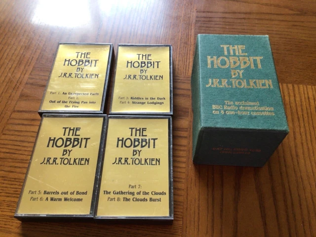 THE HOBBIT BY J.R.R.TOLKIEN CASSETTE BBC RADIO lord of the ring 1988 ...