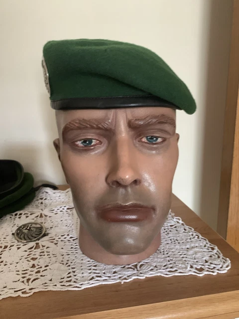 2ND REP FRENCH Foreign Legion Paratrooper Green Beret Size 58 Used Late ...