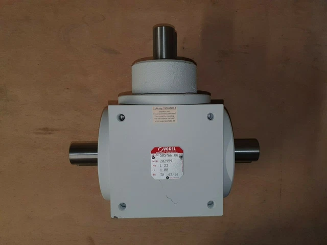 VOGEL KEGELRADGETRIEBE L23 Winkelgetriebe i=1.0 BA30 Umlenkgetriebe EUR ...