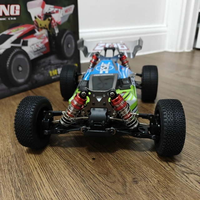 WLTOYS 144001 HIGH Speed 2-Battery RC Car – 1:14 Scale 4WD Off-Road ...