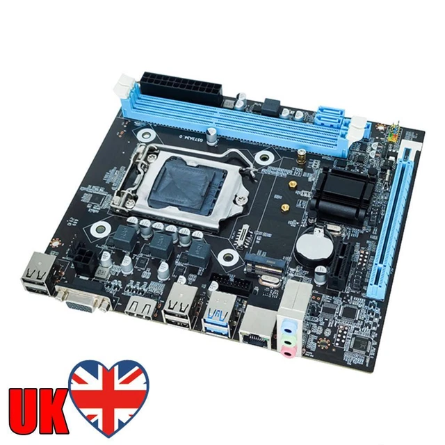 H81 PC MAIN Board PCI Express X16 X1 M.2 Nvme/NGFF Slot Micro-ATX ...