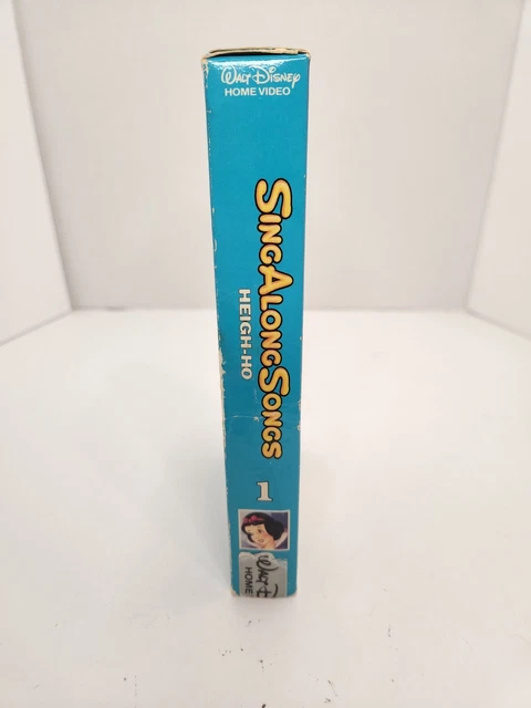 DISNEYS SING ALONG Songs - Snow White: Heigh-Ho (VHS, 1994) EUR 6,19 ...