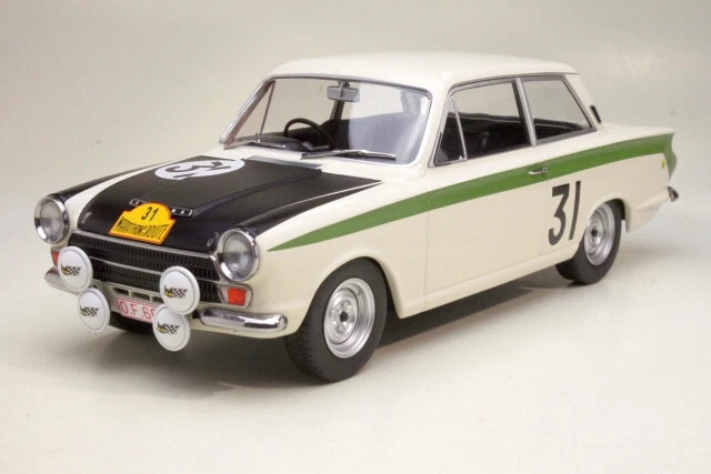 MODEL CAR GROUP 18436 Ford Lotus Cortina Mk1 Rally RHD 1966 1:18 ...