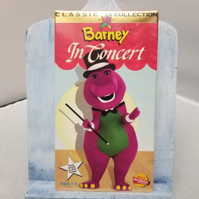 BARNEY IN CONCERT VHS Classic Collection Home Videos NEW SEALED $58.74 ...